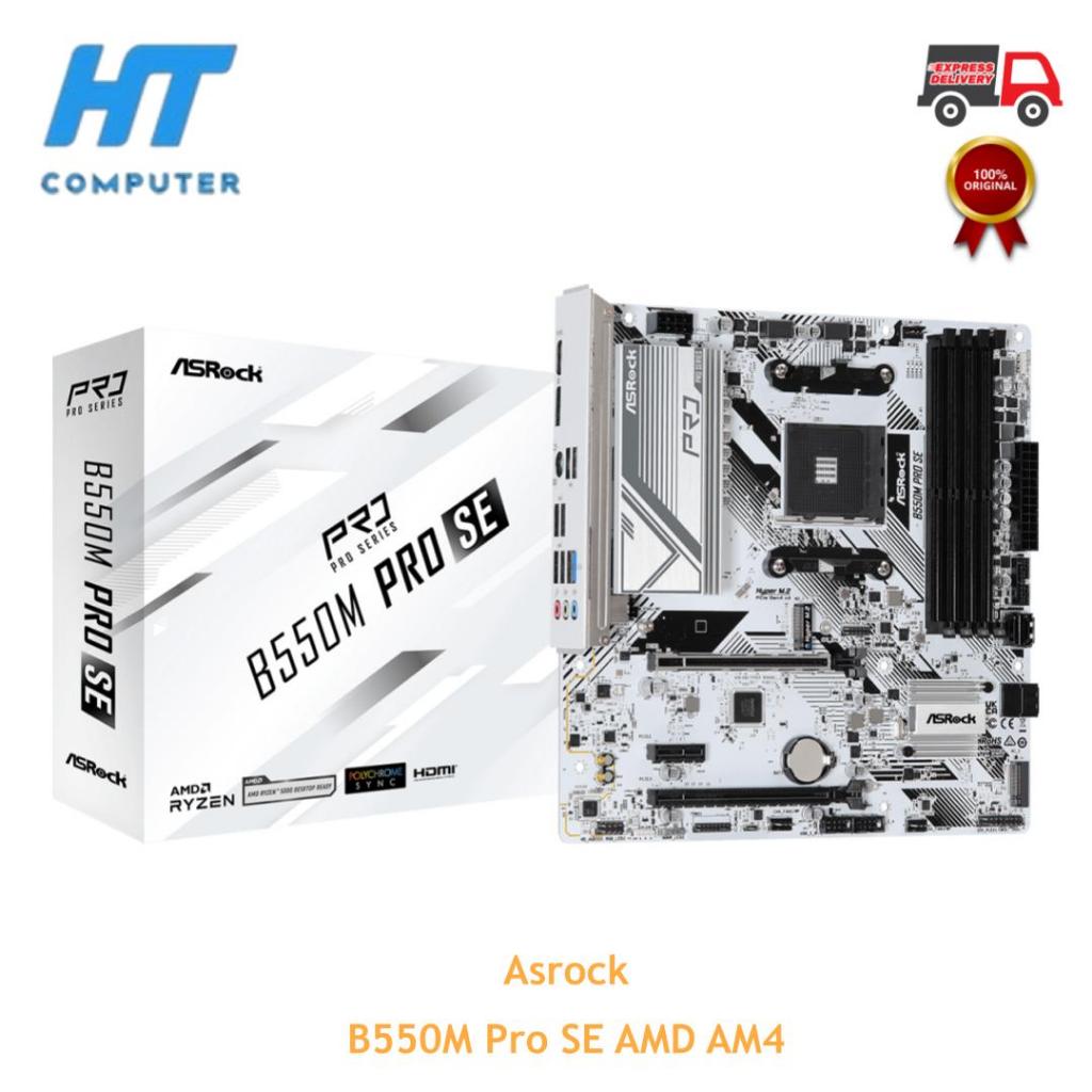 Jual Asrock B550M PRO SE AMD AM4 DDR4 M-ATX Motherboard | Shopee Indonesia