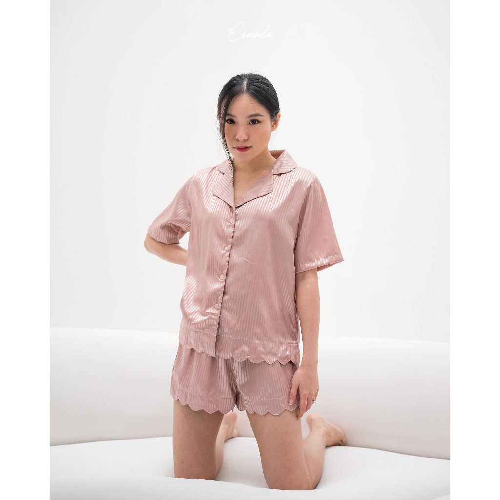Jual COMODA - SCARLETT SET / (Silky Collection) Piyama Set Super Lembut ...