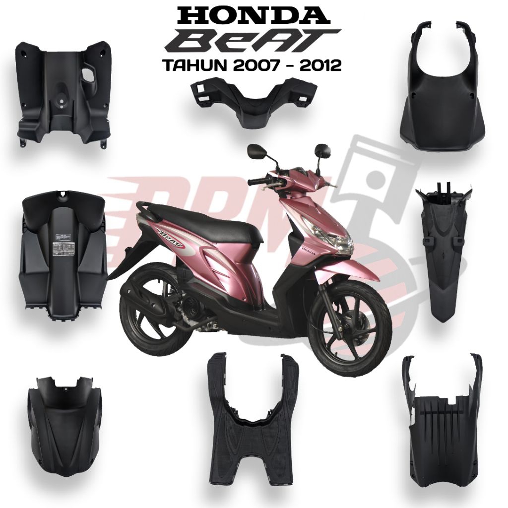 Jual Body Motor Honda BeAT Karbu COVER BODI KASAR HONDA BEAT KARBURATOR BEAT LAMA / OLD TAHUN ...