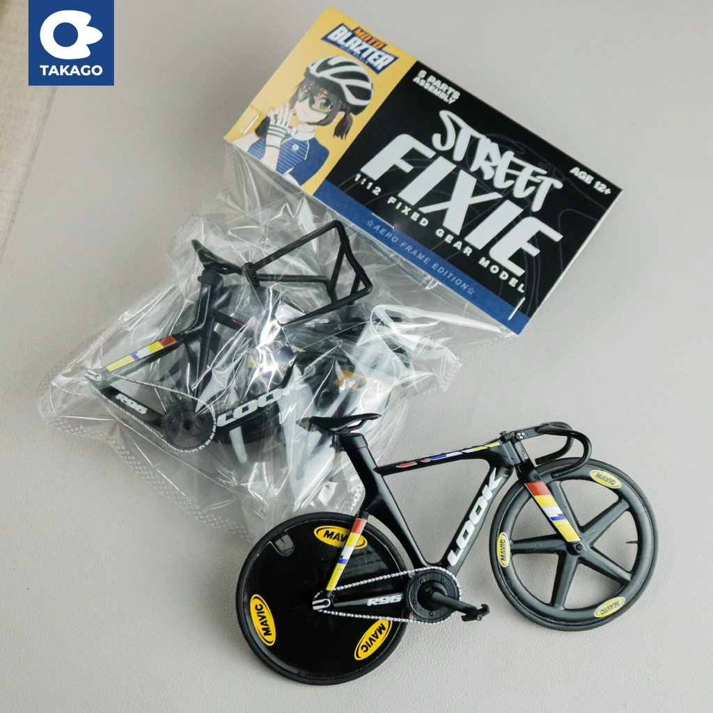Jual LOOK R96 Fixie Mini Scale 1:12 Set By Motoblazter - Miniatur ...