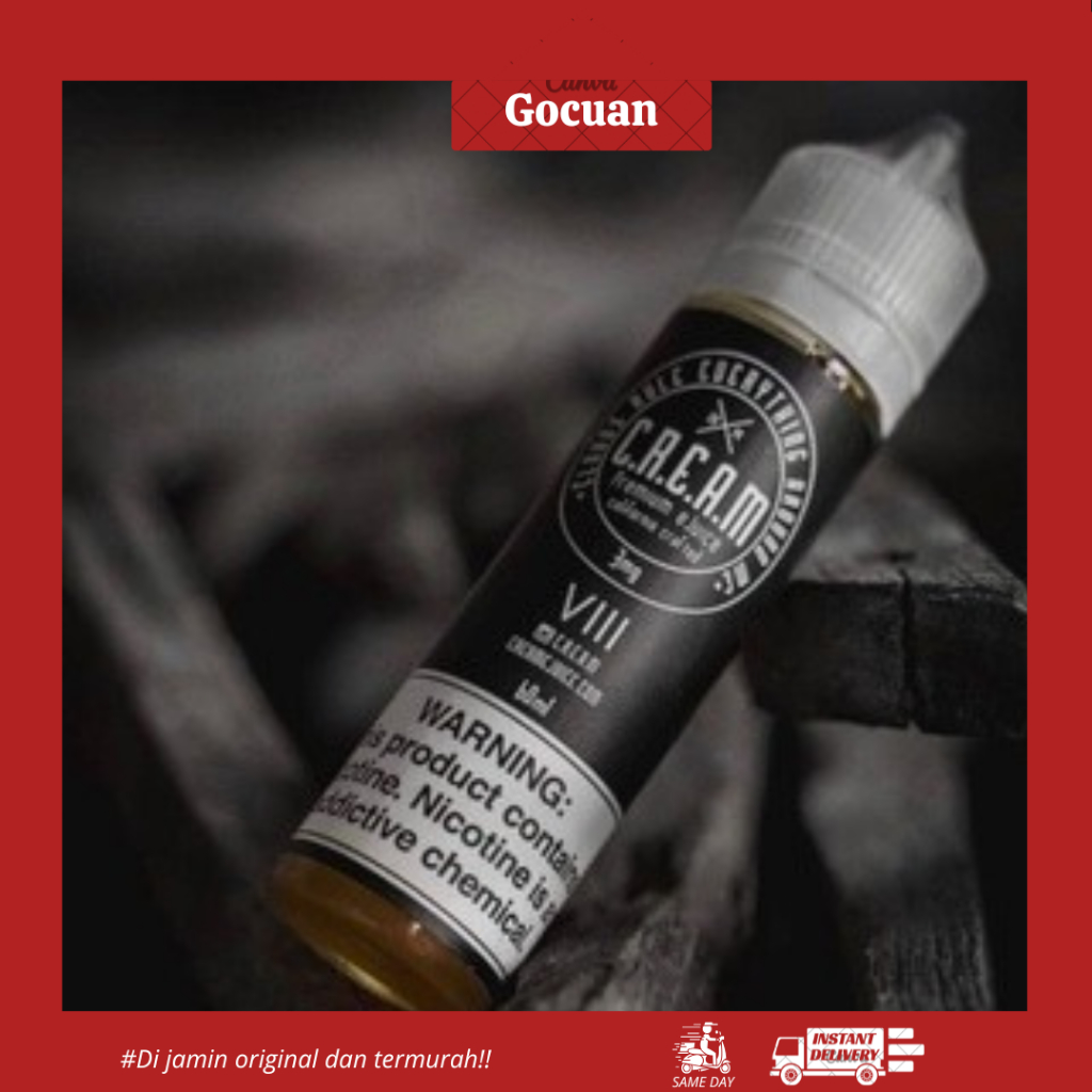 Jual LIQUID EJM USA CREAM VIII AUTHENTIC FREEBASE EJM USA CREAM 8 ...
