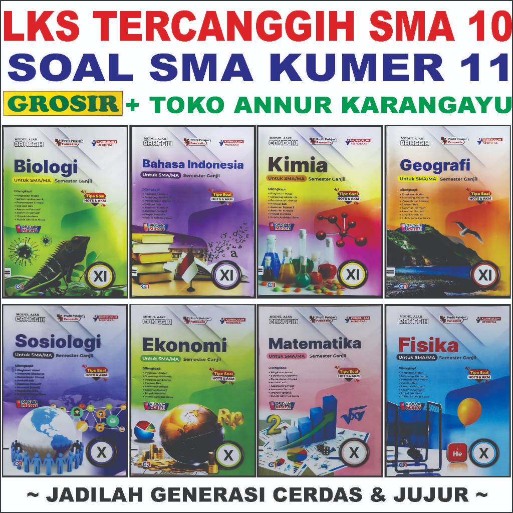Jual Godac Buku Lks Sma Kelas 10 11 Viva Kurikulum Merdeka Soal Ulangan ...