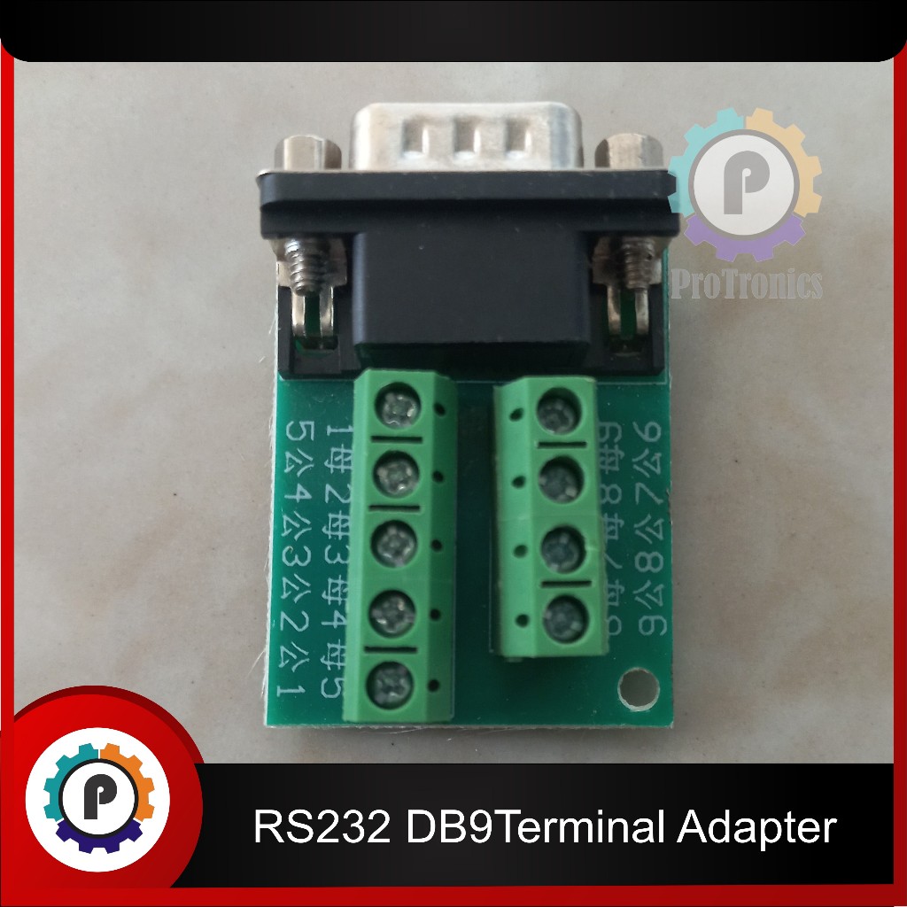 Jual RS232 DB9 Male Port To Terminal Adapter | Shopee Indonesia