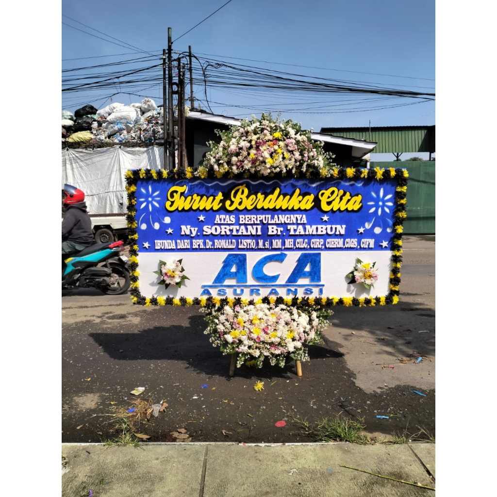 Jual Karangan bunga/Papan bunga pernikahan/Papan bunga ulang tahun ...