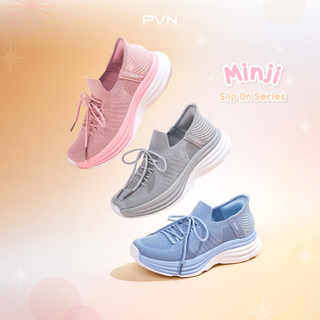 Jual PVN Minji Slip On Sepatu Sneakers Olahraga Wanita Sport Shoes 281 | Shopee Indonesia