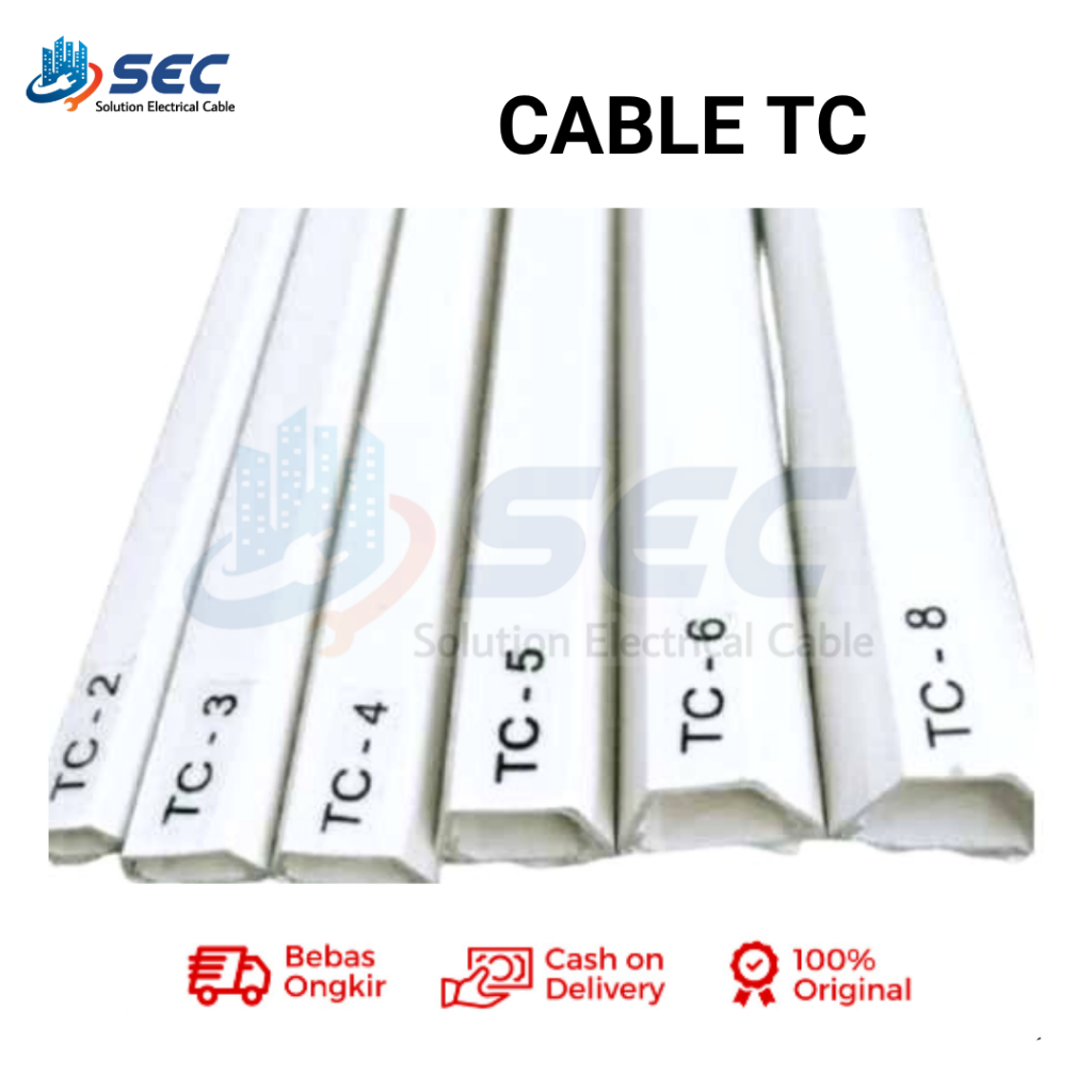 Jual TERMURAH!!! Kabel protektor TC 1 2 3 4 5 6 Kabel Dak Cable Ducting ...