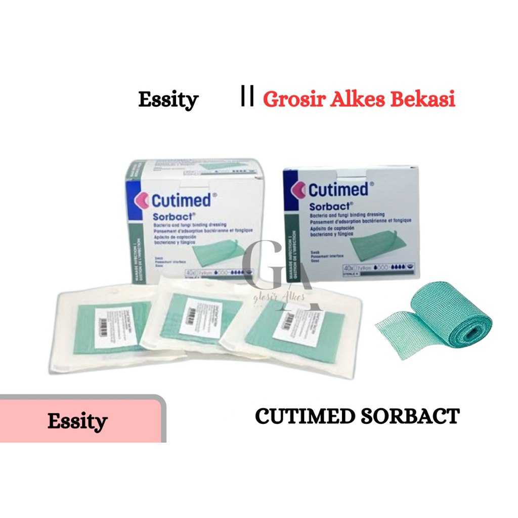 Jual Cutimed Sorbact Swab 7x9cm dan 10x10 cm harga/pcs | Shopee Indonesia