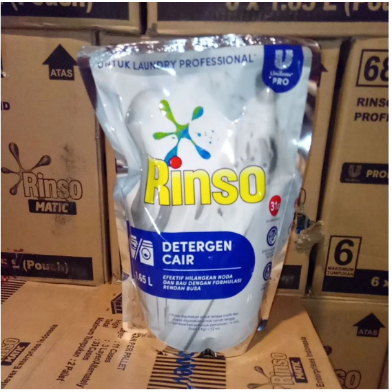 Jual RINSO Matic 1,6 Lt Original Rinso Cair Fresh Liquid Detergent ...