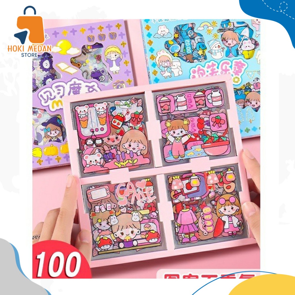 Jual K 56 Sticker Momo 2D isi 100 lembar | Sticker Momo | Stiker anti ...
