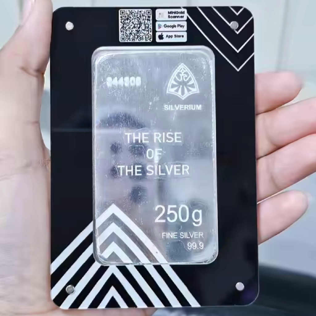 Jual Logam Mulia Silverium Perak Batangan / Perak Murni / Fine Silver ...