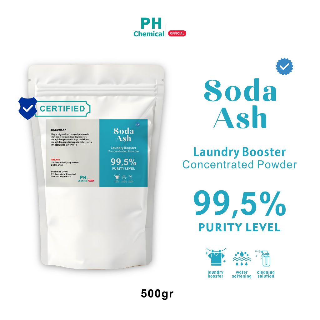 Jual Soda Ash Dense - Laundry Booster / Soda Abu Pembersih Penjernih ...