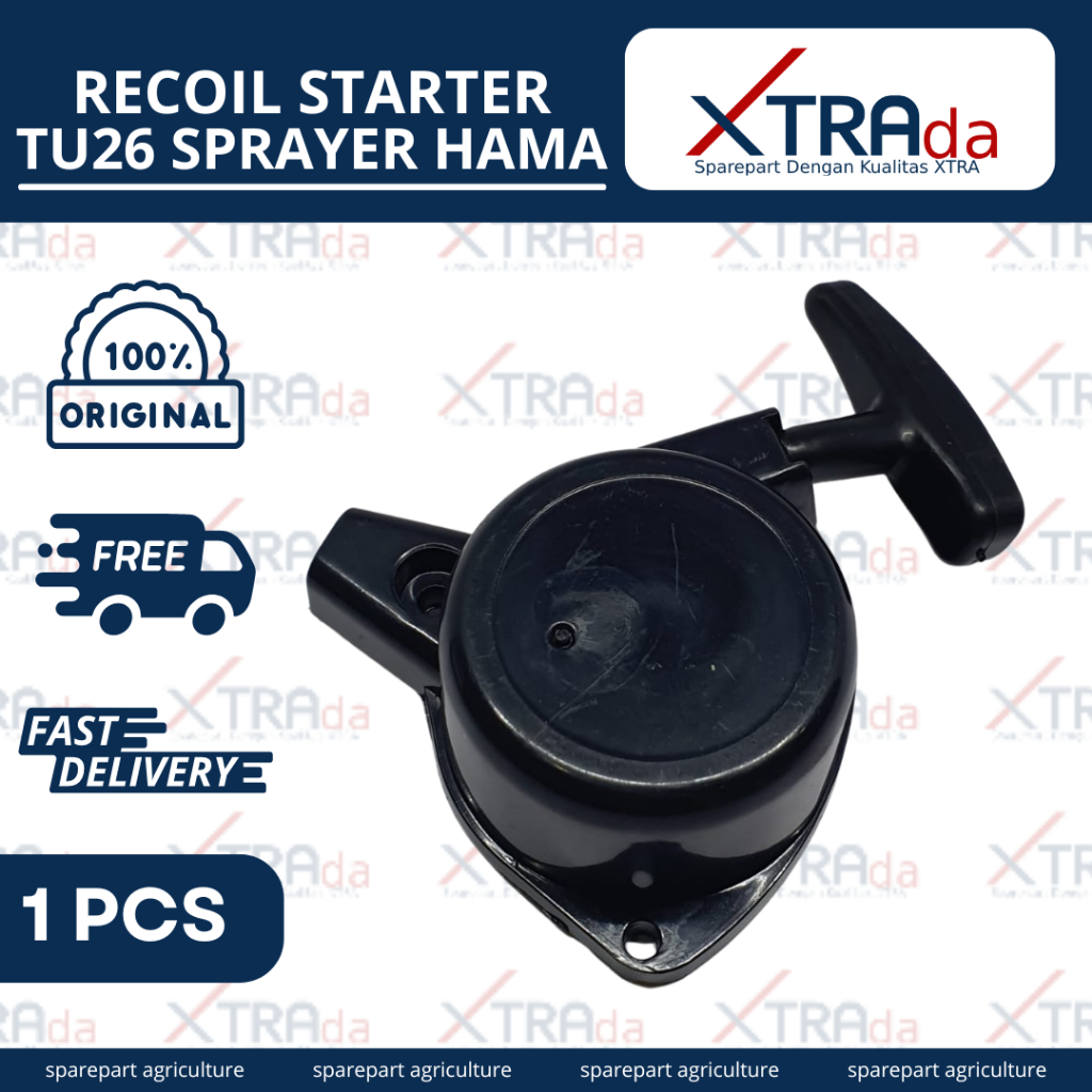 Jual Recoil starter / tarikan stater mesin semprotan hama TU26 kap engkol selahan TU26 ...