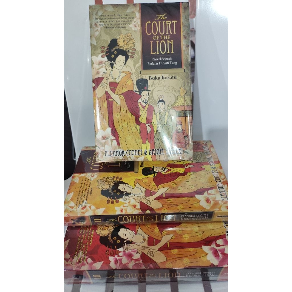 Jual buku set jld12&3 the court of the lion "novel sejarah berlatar ...