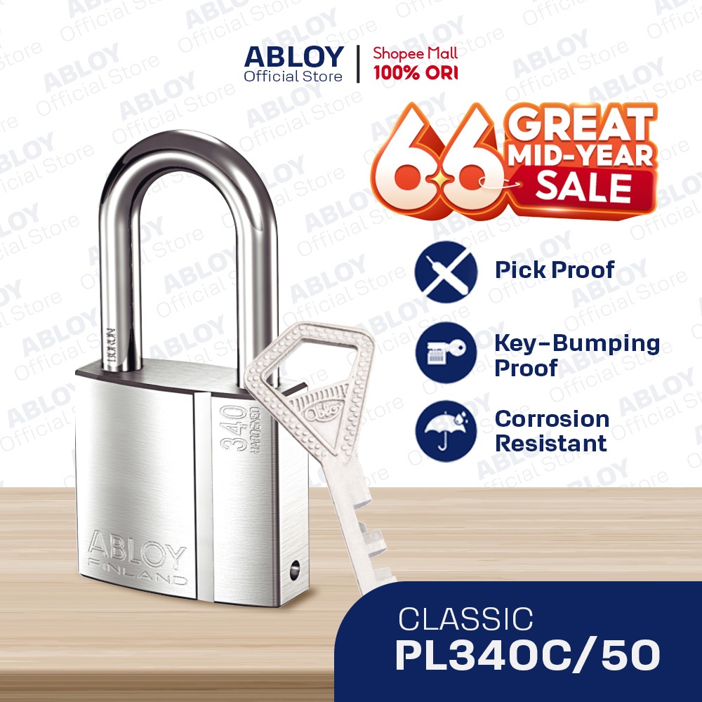 Jual ABLOY Gembok Padlock Classic PL340C/50 | Shopee Indonesia