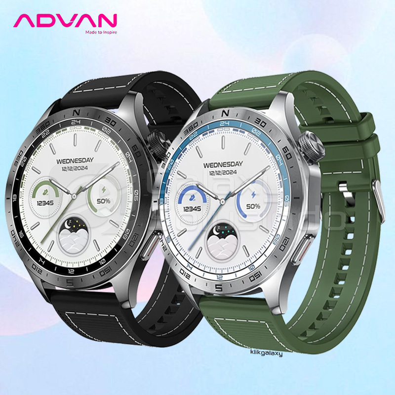 Jual ADVAN ON MOVE GPS Smart AI Assistant AMOLED Bluetooth Call ...