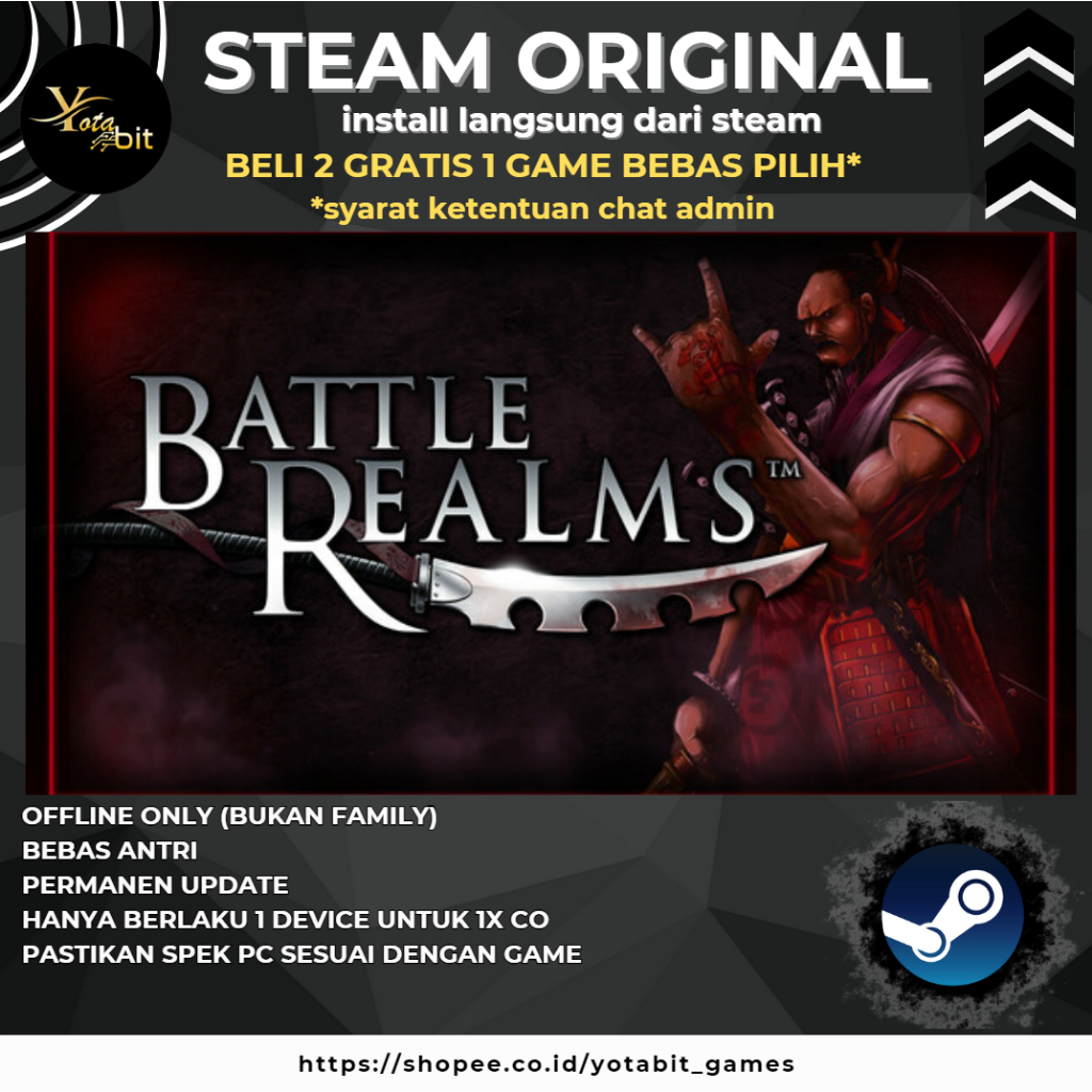 Jual Battle Realms Zen Edition PC Game Original Offline | Shopee Indonesia