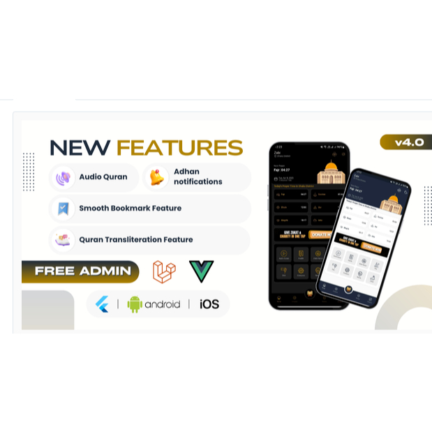 Jual cd aplikasi mobile android ios flutter aplikasi islami / muslim - Zabi Islamic Flutter ...
