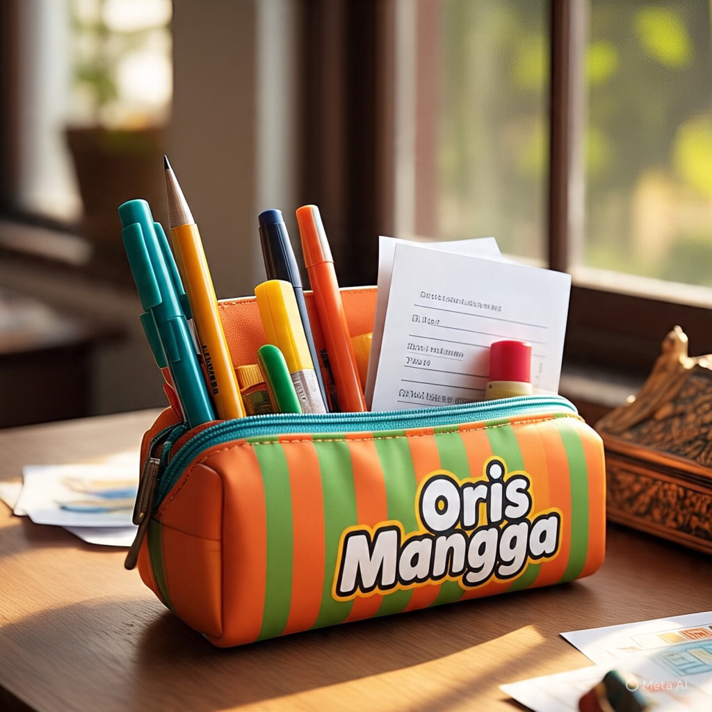 Jual Tempat pensil Slim - Oris tulisan mangga | Shopee Indonesia