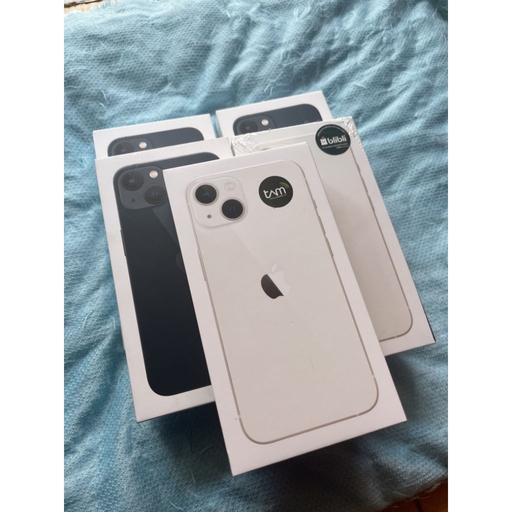 Jual iPhone 13 128GB Putih Starlight iBox BNIB Stok Banyak Langsung CO ...