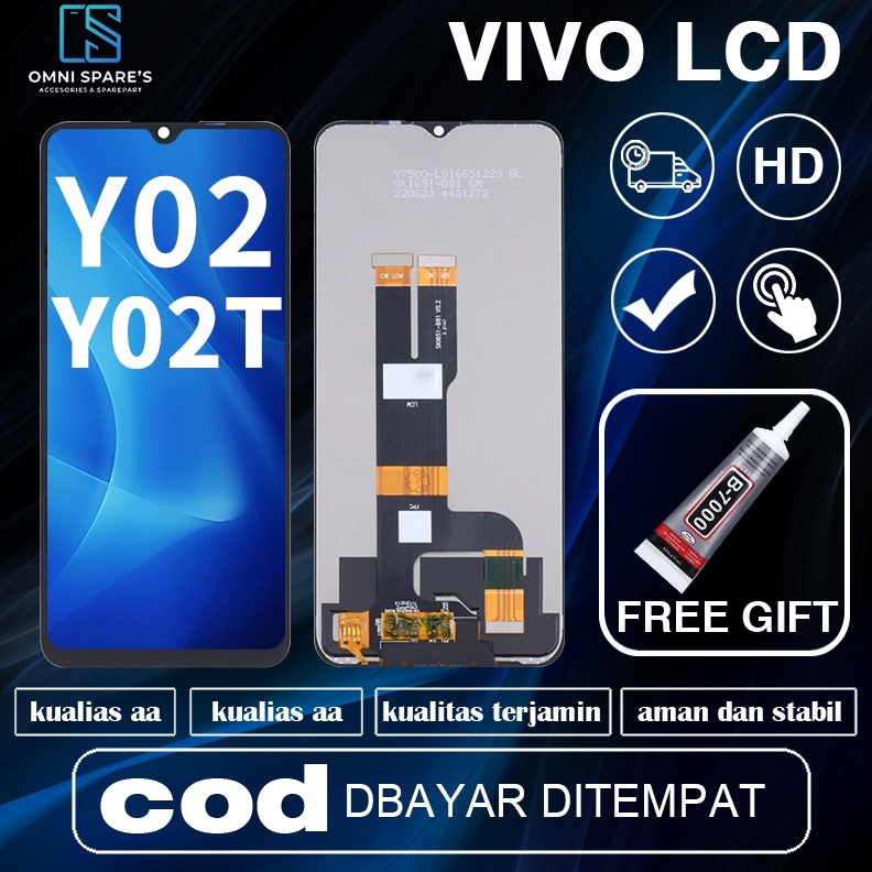 Jual KODE O7G LCD Touchscreen Vivo Y2 Y2A Y2T Y11 223 COMPLETE FULLSET ...