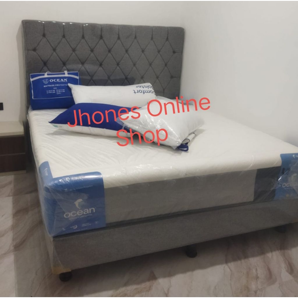 Jual Ocean Spring bed GRACIA(OTRHOPEDIC) | Shopee Indonesia