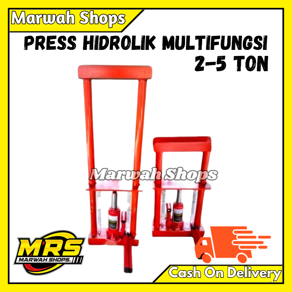 Jual alat pres mini multi fungsi hidrolik dongkrak 5 ton pres bushing ...