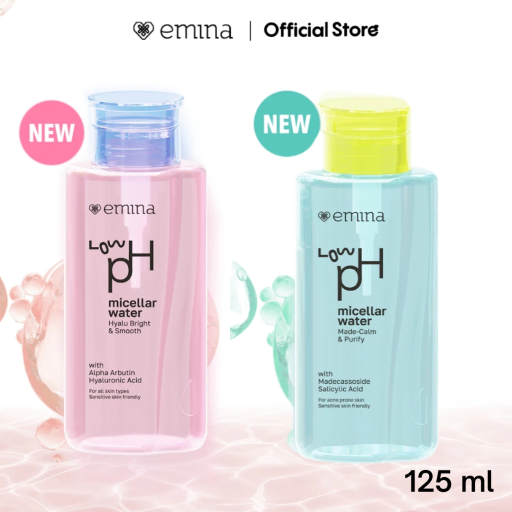 Jual EMINA Low pH Micellar Water 125ml | Shopee Indonesia