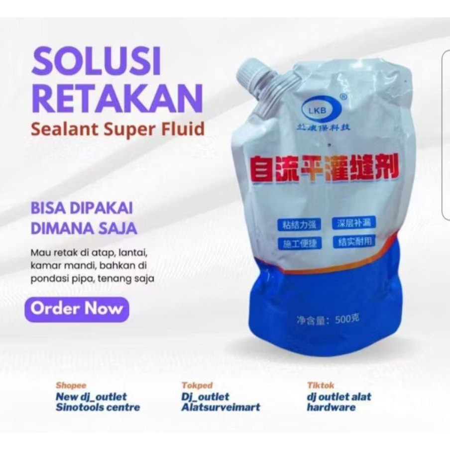 Jual Floor glue/Lem Adhesif Pemisah Keret Anti Retak Cepat Kering/Lem ...