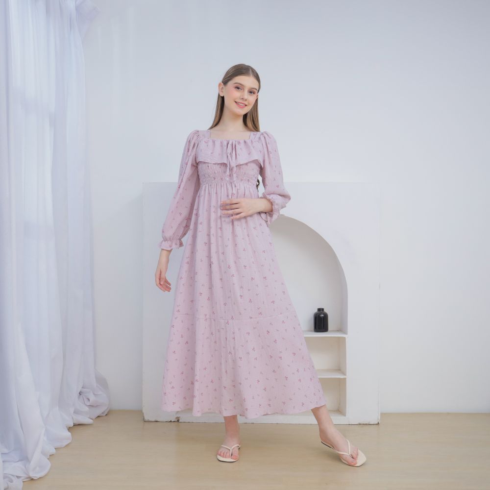 Jual Mellrose Homedress - Daster Korea Jumbo Kerut Dada Kekinian ...