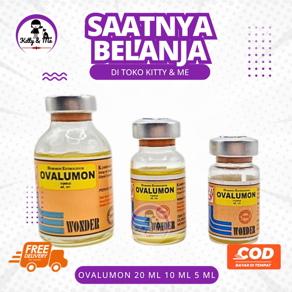 Jual OVALUMON 20 ML 5 ML - Hormon Untuk Memperbaiki Fungsi Reproduksi ...