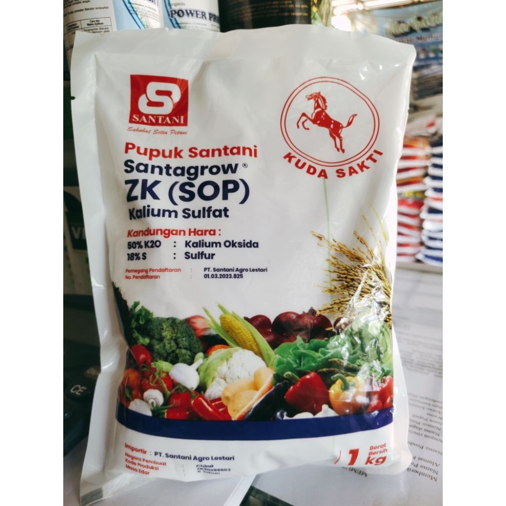 Jual PUPUK ZK SOP ORIGINAL SANTANI 1KG | Shopee Indonesia