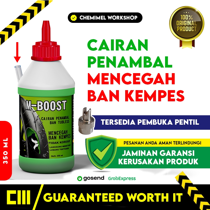 Jual Cairan ban tubeless motor cairan tubless anti bocor cairan tubles mboost | Shopee Indonesia