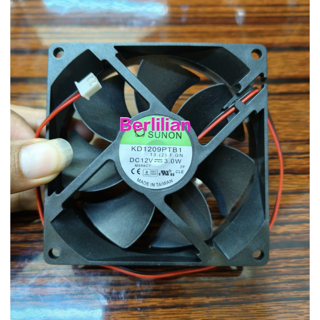 Jual KIPAS SUNON 9CM DC 12V MADE IN TAIWAN / kipas sunon 9cm dc 12v ...