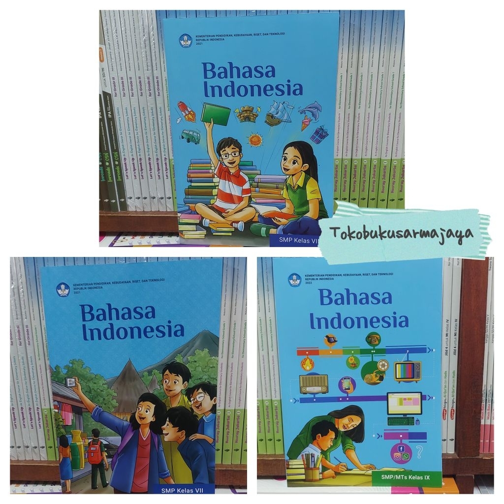 Jual Bahasa Indonesia SMP/Mts Kelas 7 8 9 Kurikulum Merdeka Kementerian | Shopee Indonesia