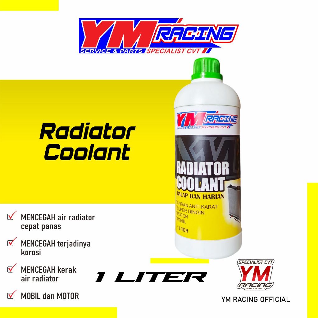 Jual AIR RADIATOR COOLANT 940 ML LITER / AIR RADIATOR ANTIFREEZE ...