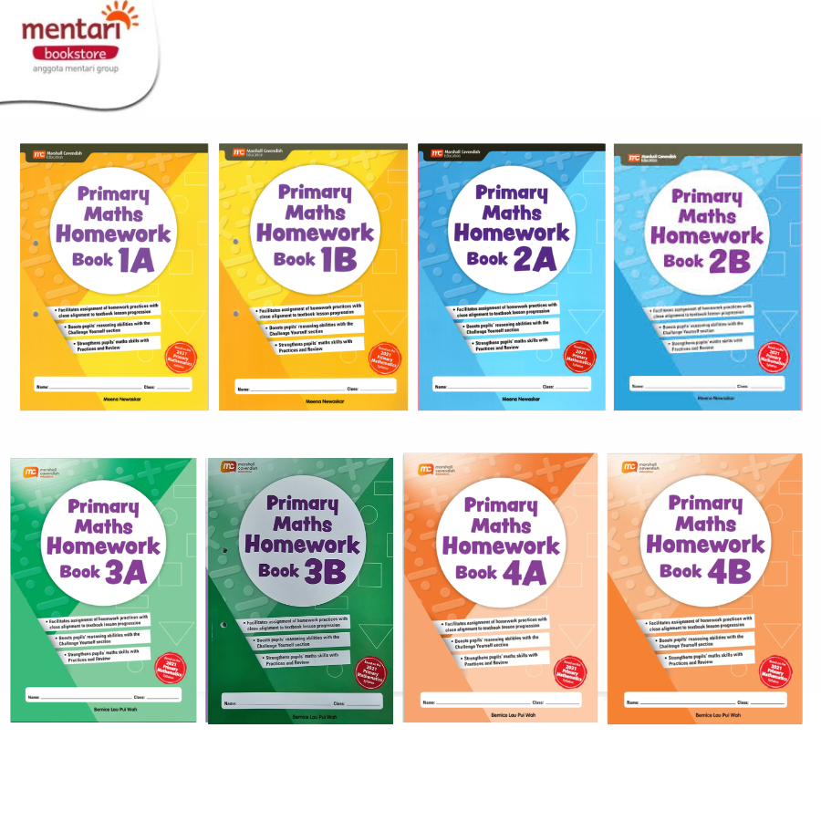Jual Primary Maths Homework Book 4th Edition | Buku Tambahan Latihan ...