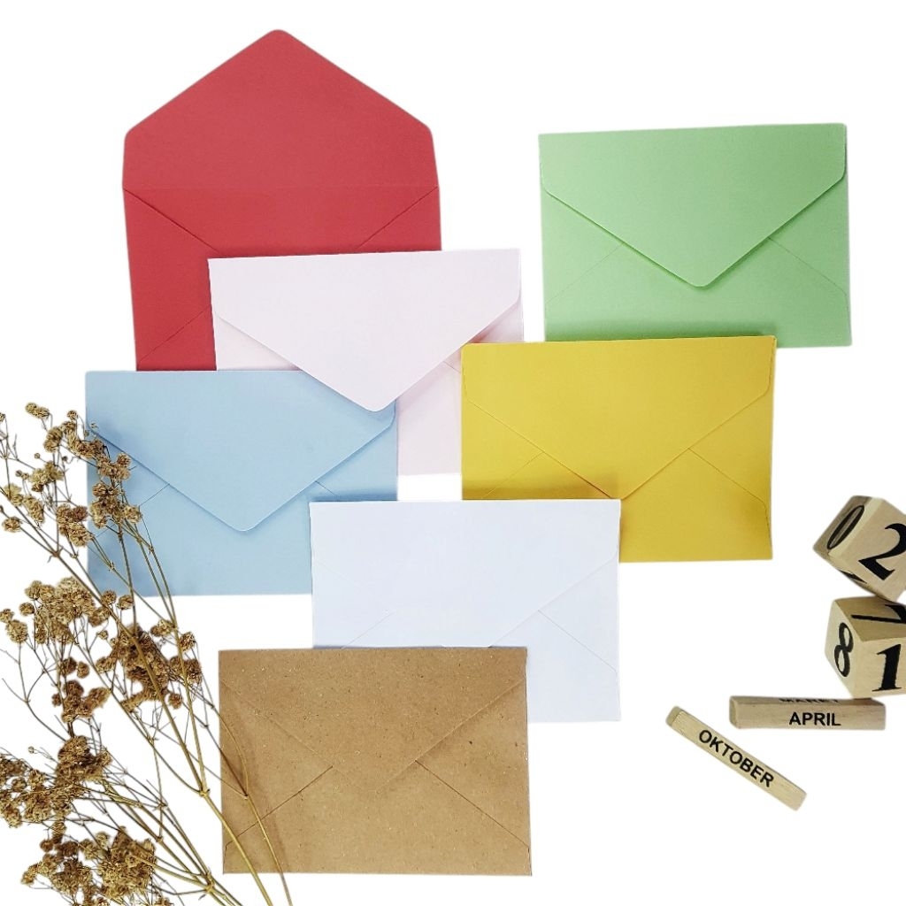 Jual Isi 10 pcs Amplop 6x8cm 8x11cm Amplop Kecil Amplop Mini Amplop ...