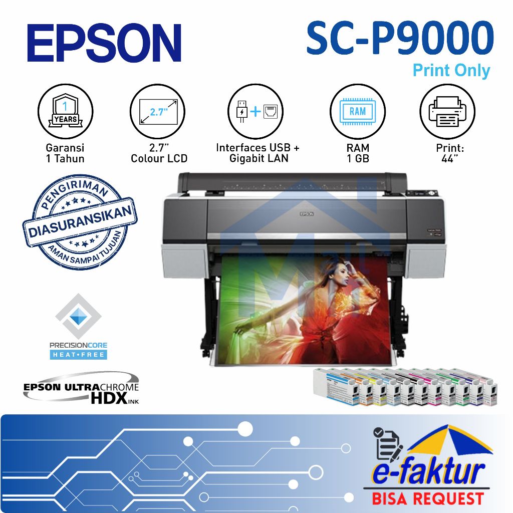 Jual MALLIT EPSON Printer Epson Surecolor SC-P9000 P9000 SC P9000 44 Inci 44 Inch Foto | Shopee ...