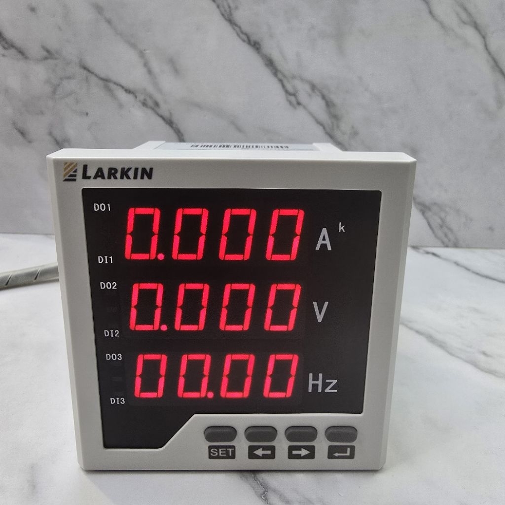 Jual Digital Panel Meter LRUIF33 1PHASE A/V/HZ Single Phase Larkin LR ...