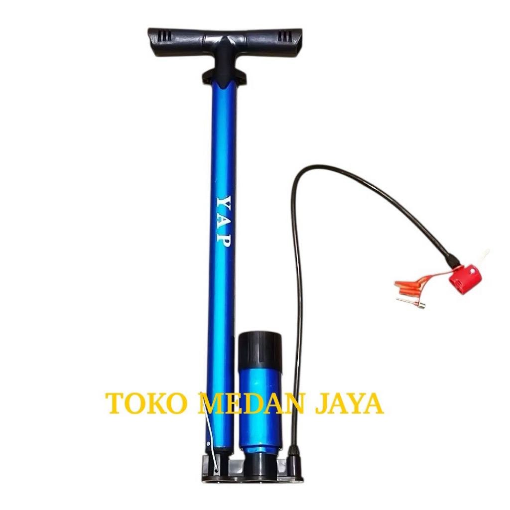 Jual POMPA TABUNG ANGIN + METERAN YAP / POMPA TABUNG ANGIN BAN SEPEDA ...