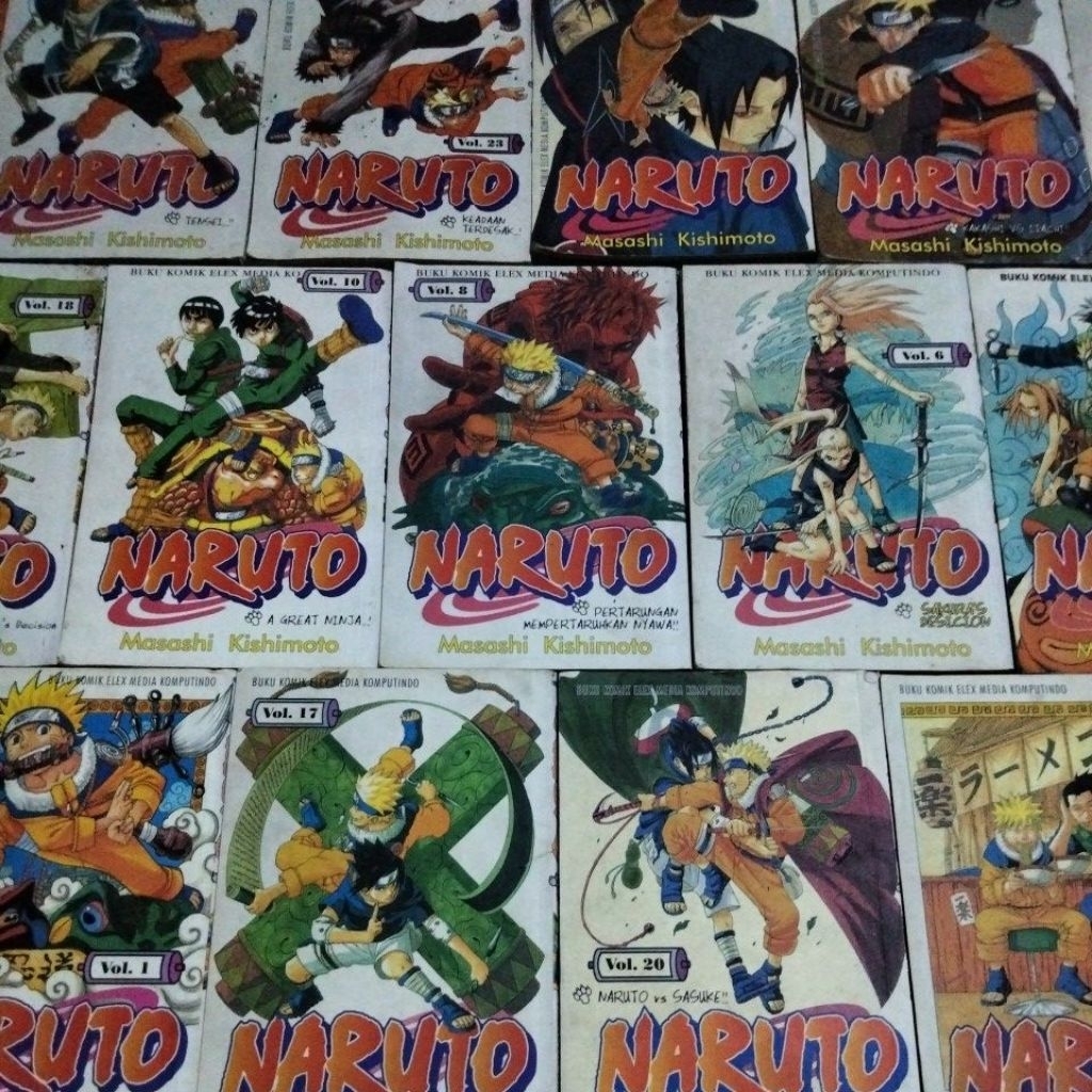 Jual komik Naruto cabutan | Shopee Indonesia