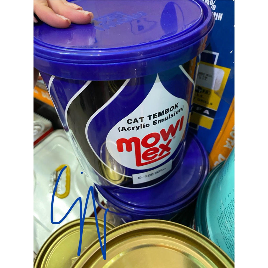Jual MOWILEX EMULSION E100 E 100 CAT INTERIOR - E.100 PUTIH 2.5L 2.5LTR ...