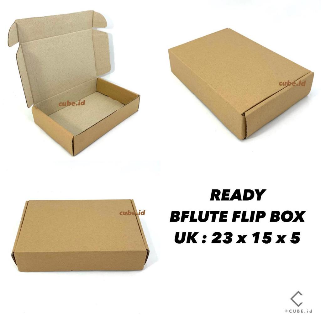 Jual DUS MODEL FLIP UK 23 x 15 x 5cm | Shopee Indonesia