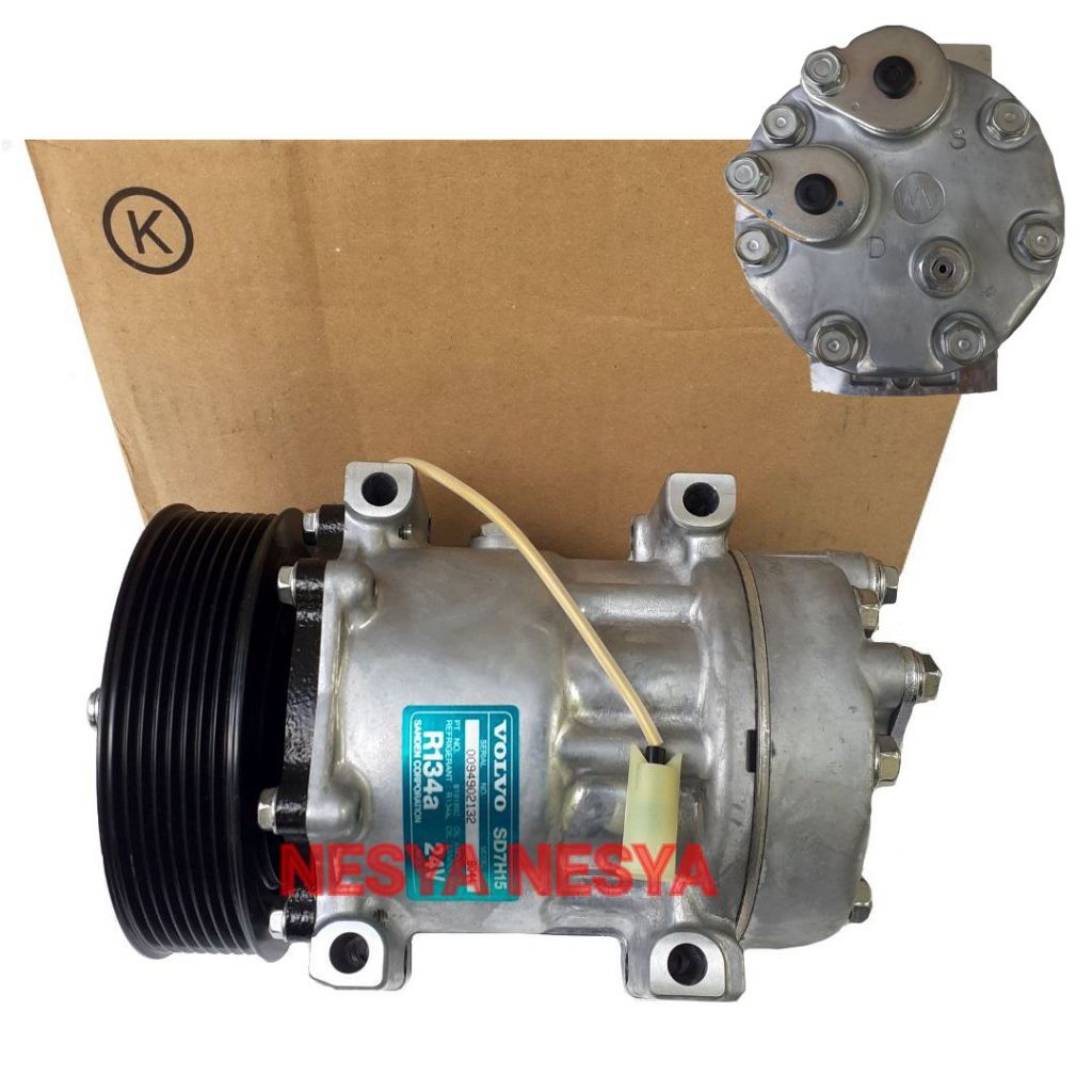 Jual Compressor Compresor Kompressor Kompresor AC SANDEN SD7H15 24V 24 V 24 Volt untuk Truck ...