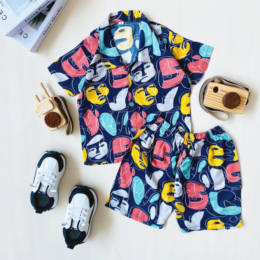 Jual ESTISHOP Setelan Baju Anak Rayon Premium Laki Perempuan Celana ...