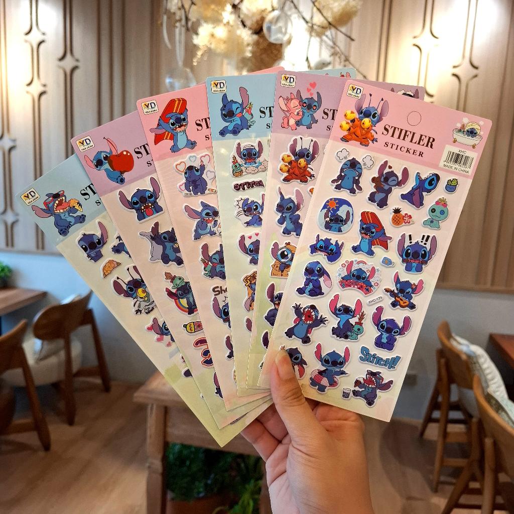 Jual [XHC] Gambar Tempel Sticker Timbul Stiker Anak Karakter Kartun ...