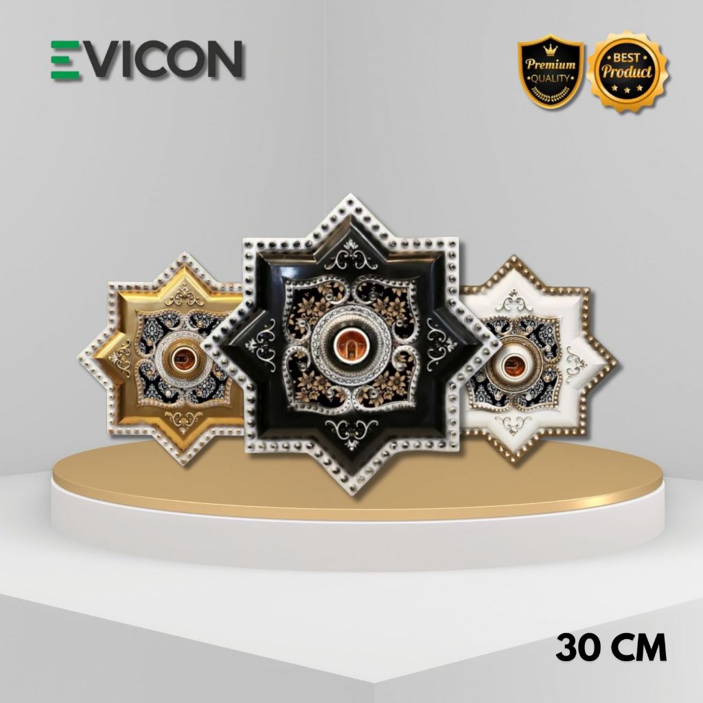 Jual VICON FITTING LAMPU ORNAMEN BINTANG 30CM / PITING LAMPU ORNAMEN ...