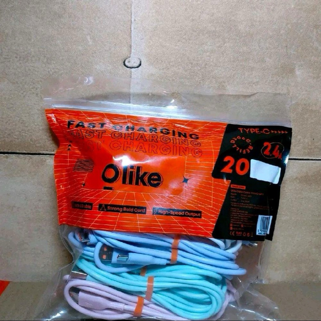 Jual Rp 6.000 min order 2 pcs// OLIKE D306C REFILL/PCS Data Cable Type ...