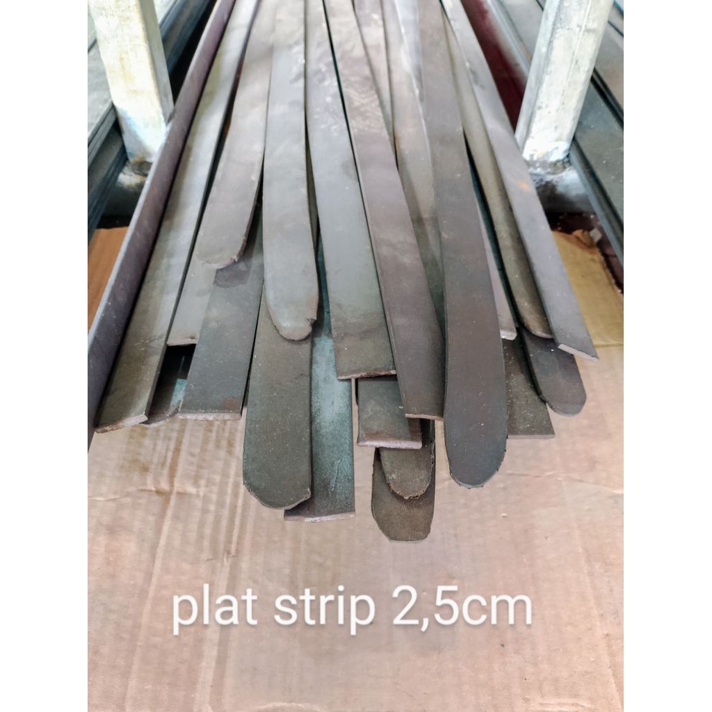 Jual PLAT STRIP BESI UKURAN 2,5CM TEBAL 2MM | Shopee Indonesia