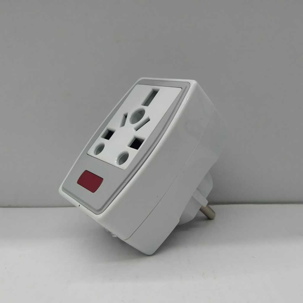 Jual Mitsui Venus Steker Cabang 3 Serbaguna Indikator Lampu ( MB272 ...